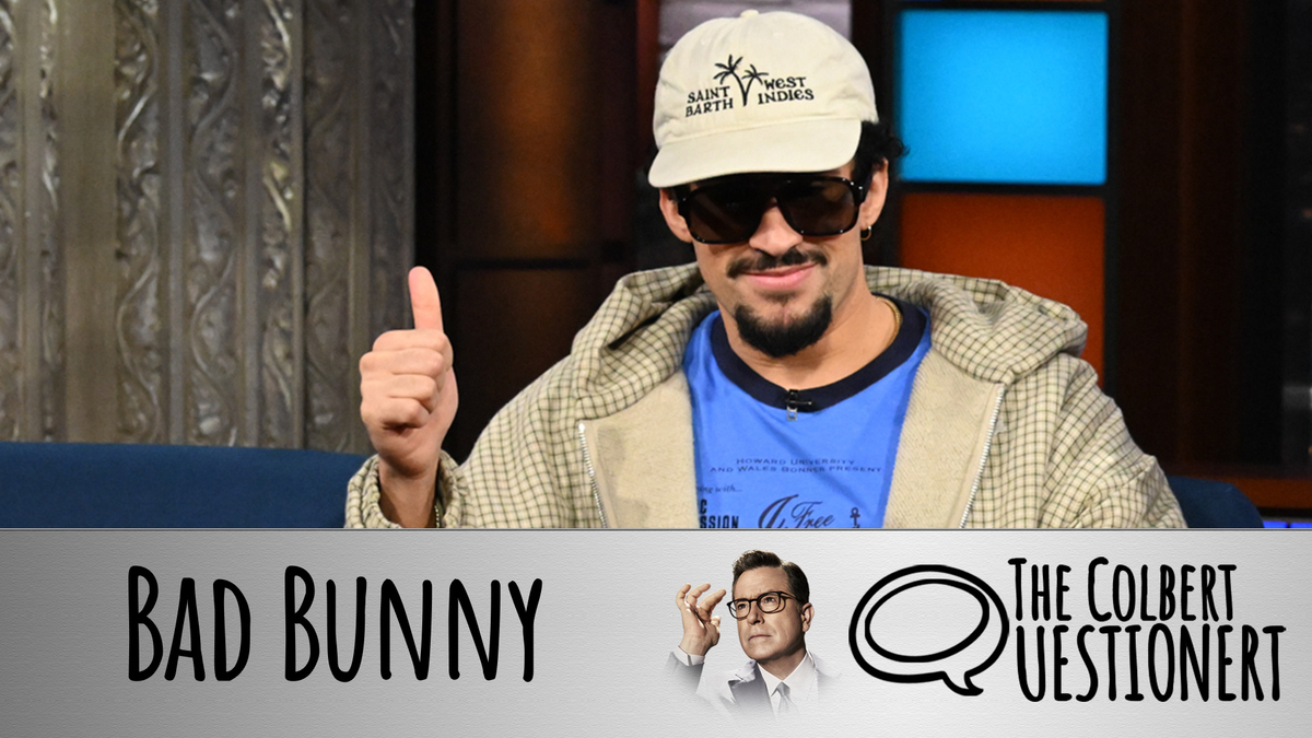 Watch The Late Show with Stephen Colbert Bad Bunny Takes The Colbert ...