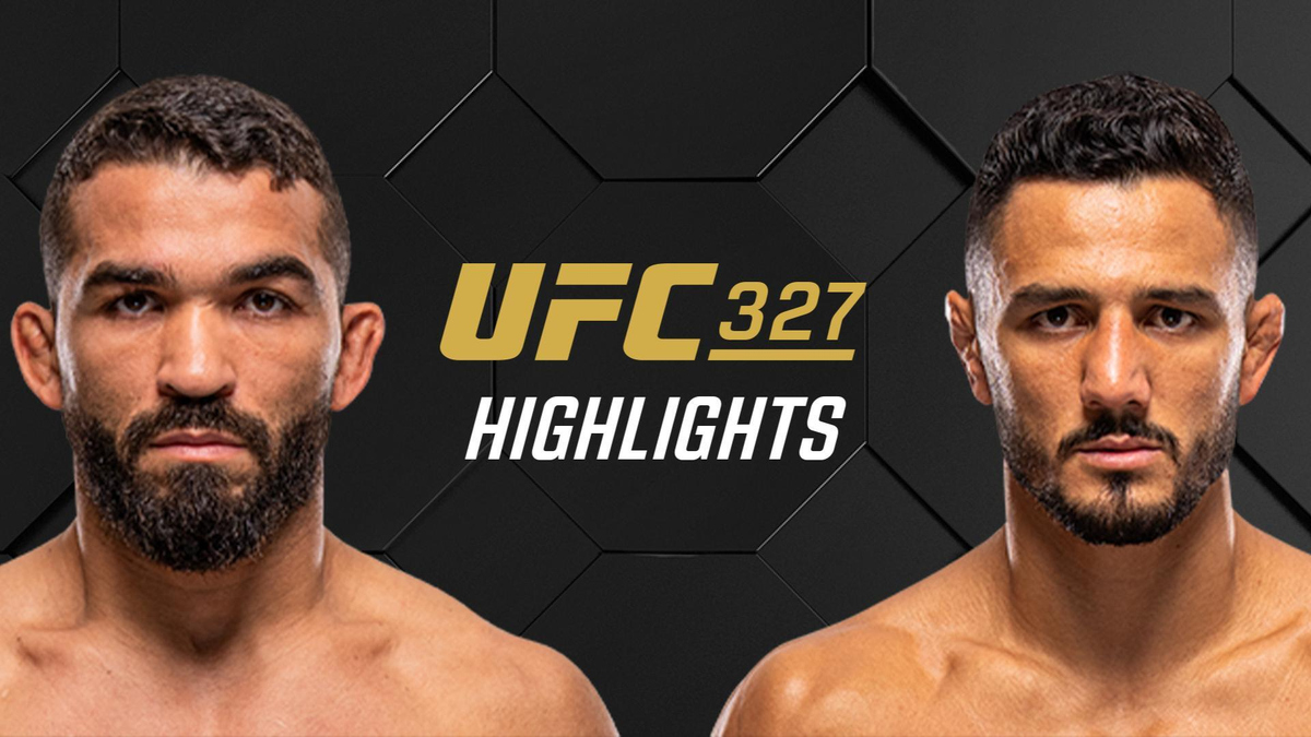 Ve UFC Pitbull vs. Pico Highlights - UFC 327 - Paramount+ Guatemala