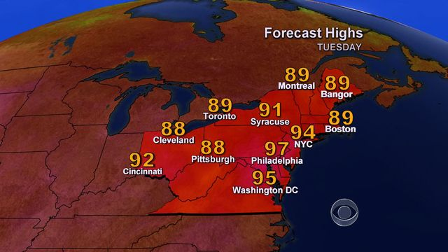 Watch CBS Evening News: The weather will be brutal in the eastern U.S ...
