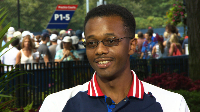 Watch CBS Evening News: Navy medic Angelo Anderson was shot while ...