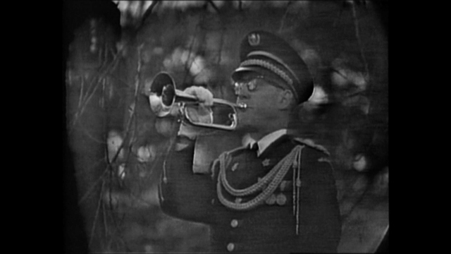 Watch CBS Evening News: Army bugler Keith Clark was the lone bugler ...
