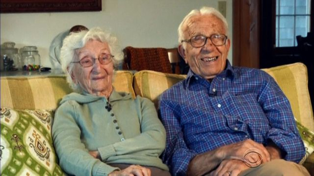 Watch CBS Evening News: John and Ann Betar celebrated their 81st ...