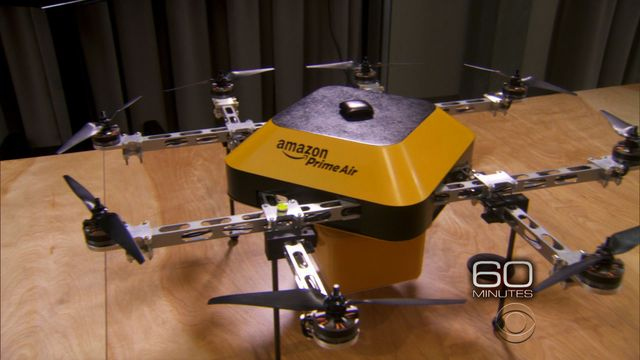 Watch CBS Evening News: Amazon CEO Jeff Bezos revealed "Prime Air" -- a ...