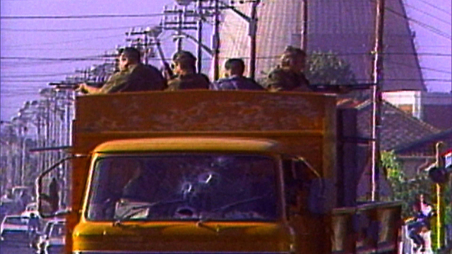 Watch CBS Evening News: A CBS News crew witnessed South African police ...