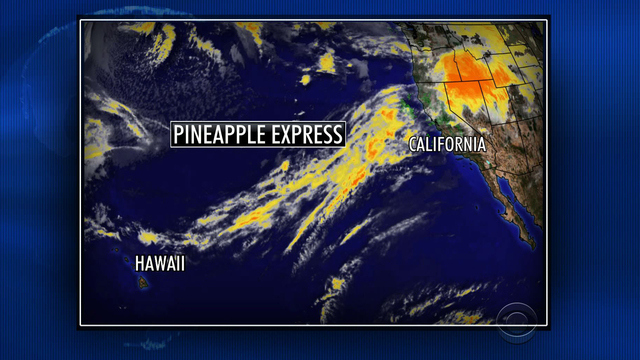Watch CBS Evening News: A weather phenomenon known as the Pineapple ...