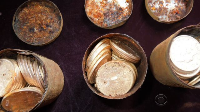 Watch CBS Evening News: A California family stumbled across a hoard of ...