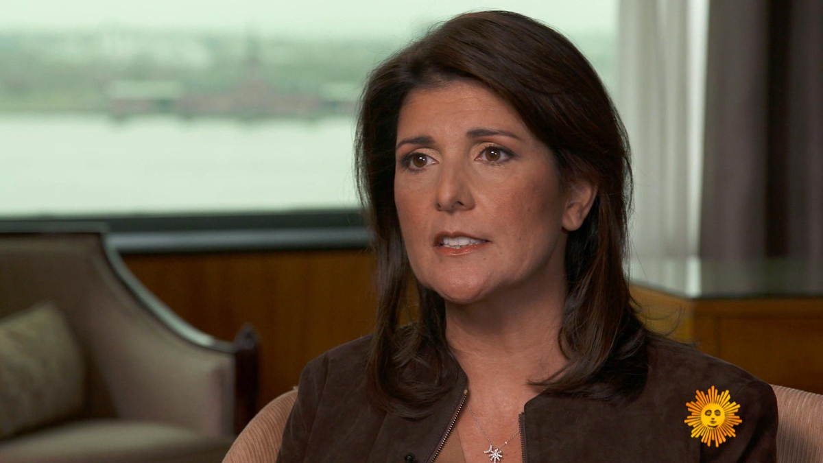 Watch CBS Evening News: Nikki Haley on John Kelly - Full show on CBS