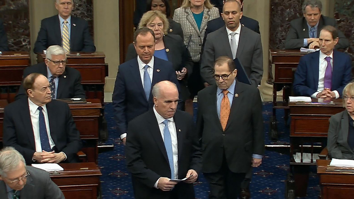 Watch CBS Evening News: House prosecutors preparing for impeachment ...