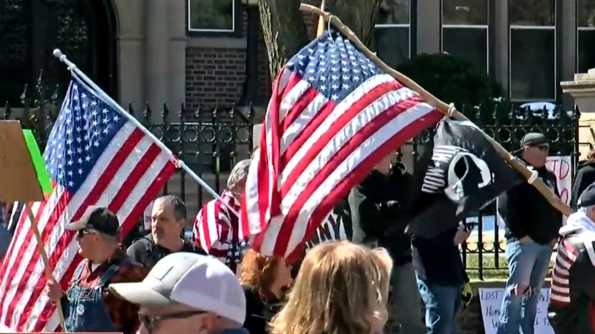 Watch CBS Evening News: Debates over stay-at-home orders across the U.S ...