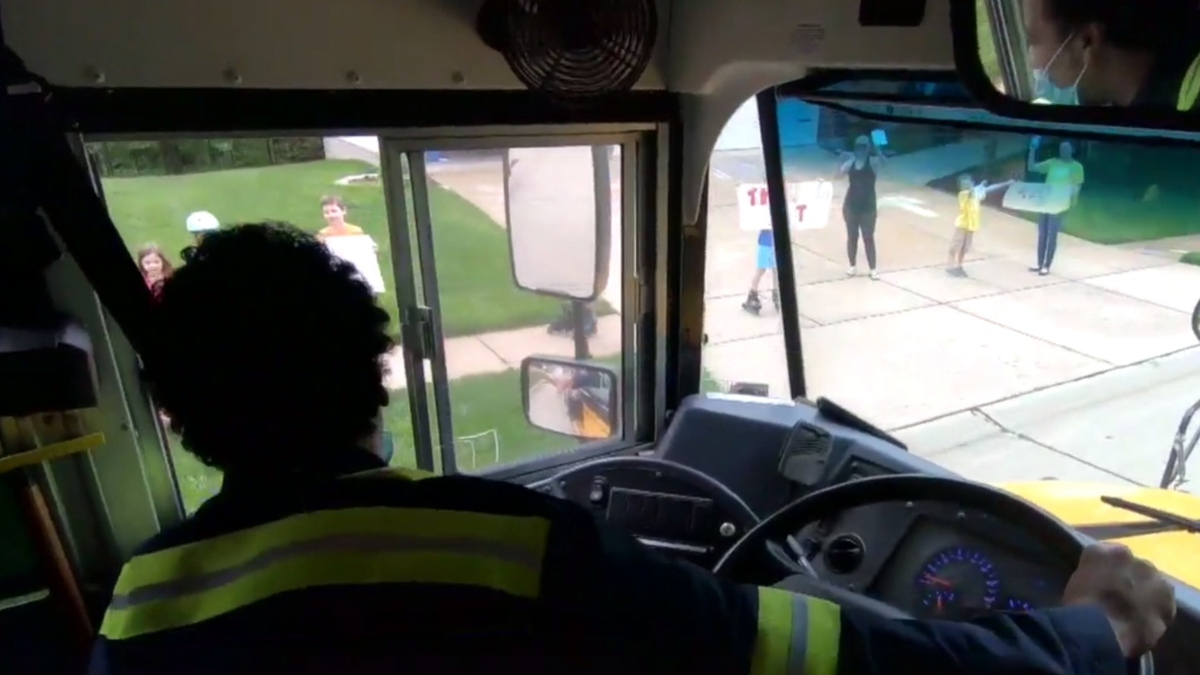 Watch CBS Evening News: School bus drivers say farewell to students - Full show on CBS