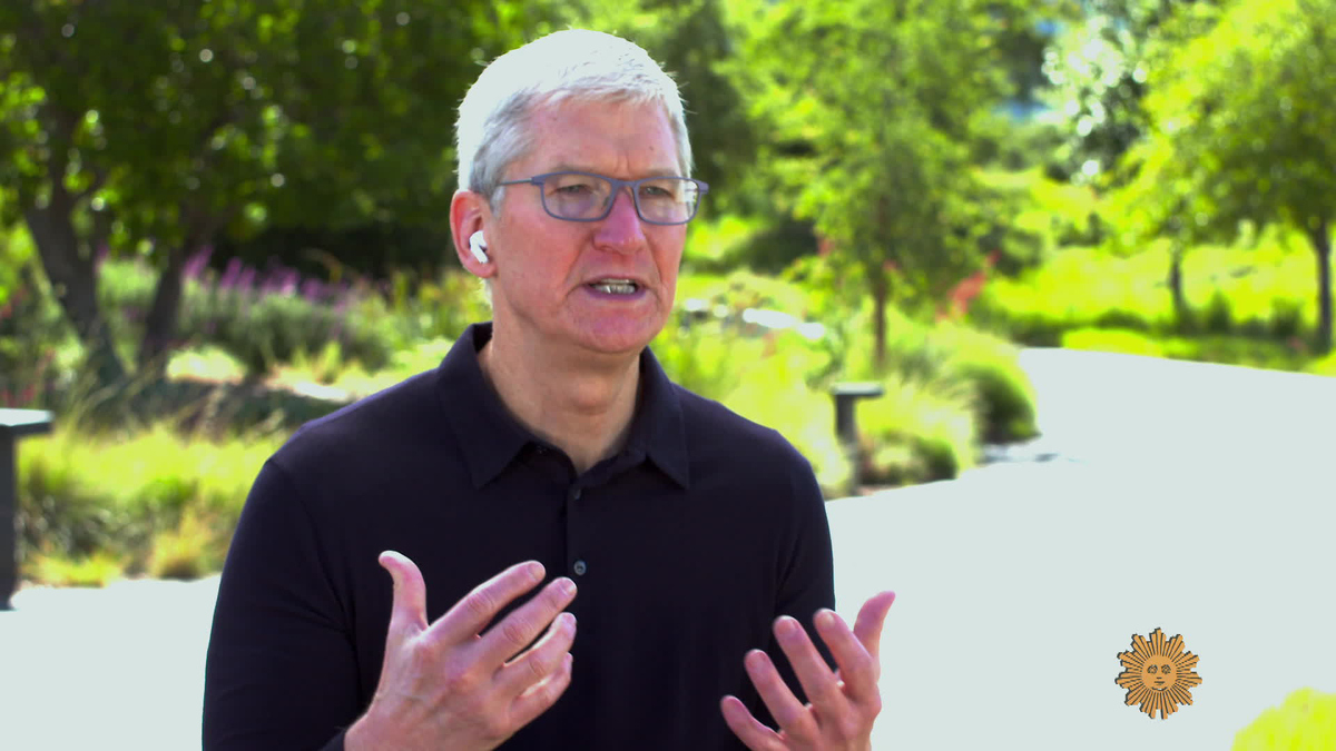 Watch Sunday Morning: Apple's Tim Cook on a "giant leap" in social ...