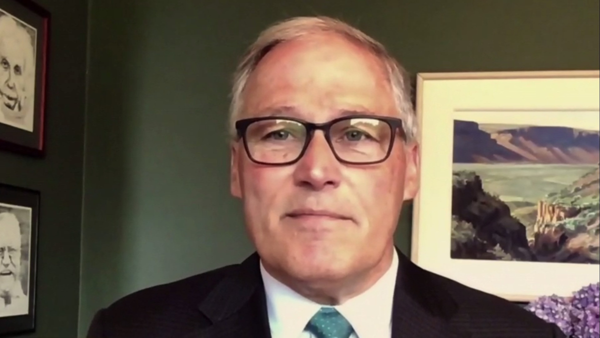 Watch Face The Nation: Inslee faults Trump for failing to push masks ...