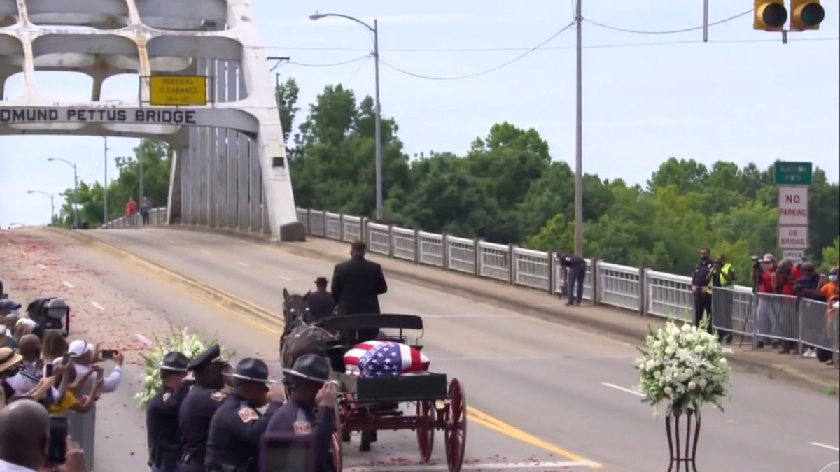 Watch CBS Evening News: Congressman John Lewis honored at Edmund Pettus ...