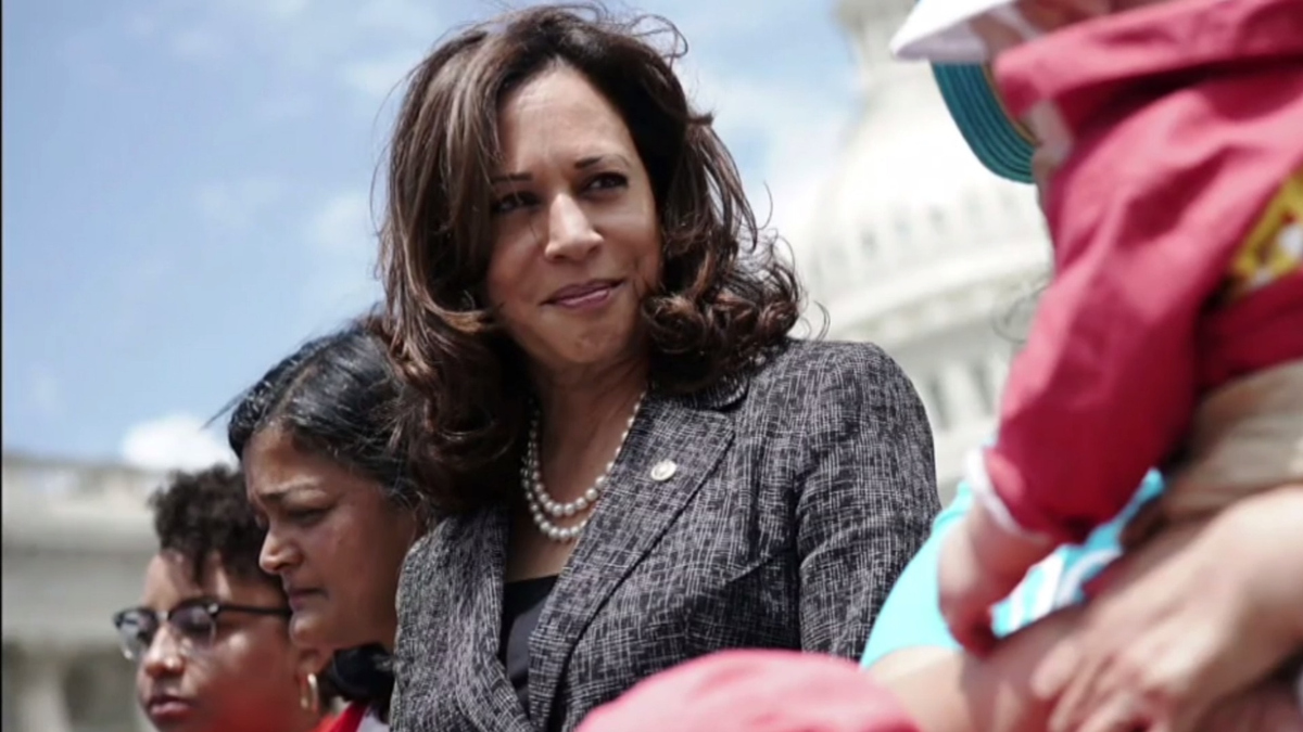 Watch CBS Evening News: Kamala Harris inspires women of color as first ...