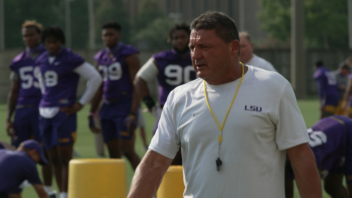 Watch 60 Minutes Season 53 Episode 1: LSU football coach Ed Orgeron ...
