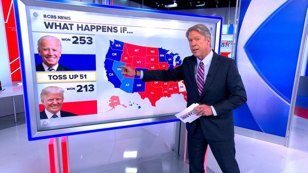Watch CBS Evening News: Presidential election comes down to 5 states ...