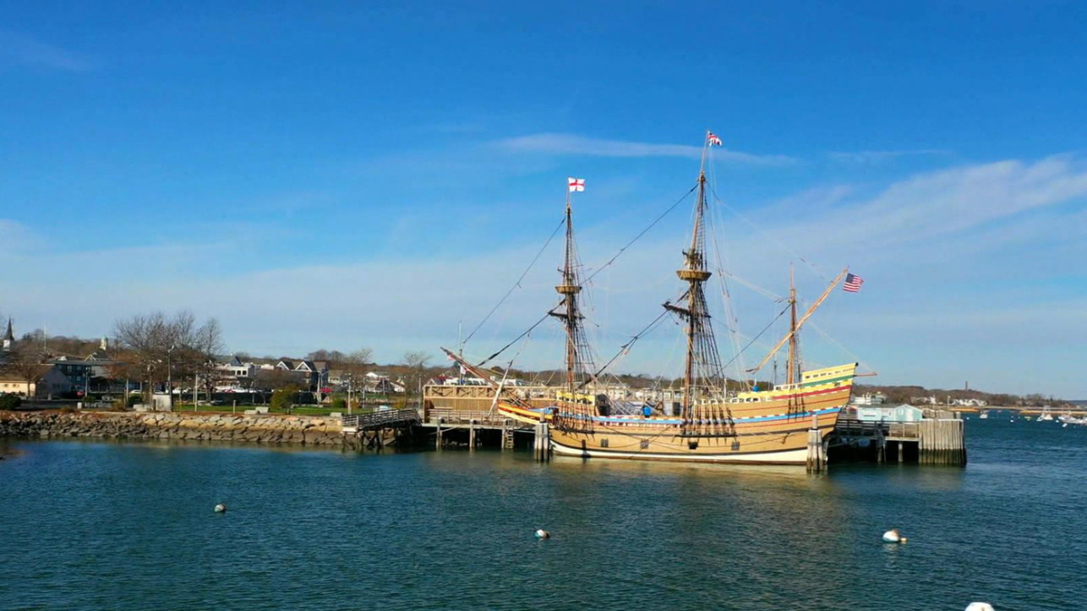 Watch CBS Evening News: Commemorating 400 years after the Mayflower's ...