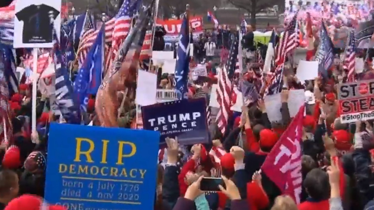 Watch CBS Evening News: MAGA rally held in D.C. - Full show on CBS