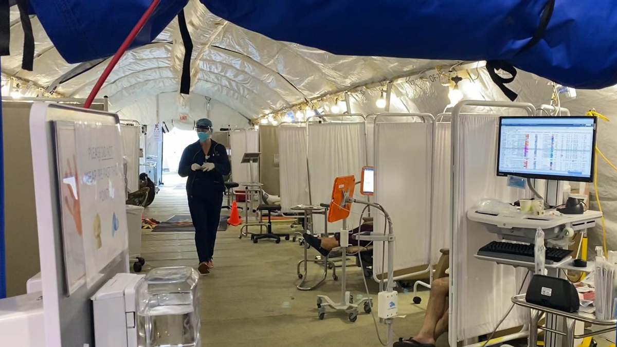 Watch CBS Evening News: Hospitals overwhelmed as pandemic surges - Full ...