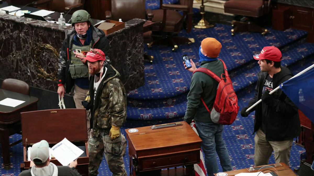 Watch CBS Evening News: Major Garrett on the assault on Capitol Hill ...