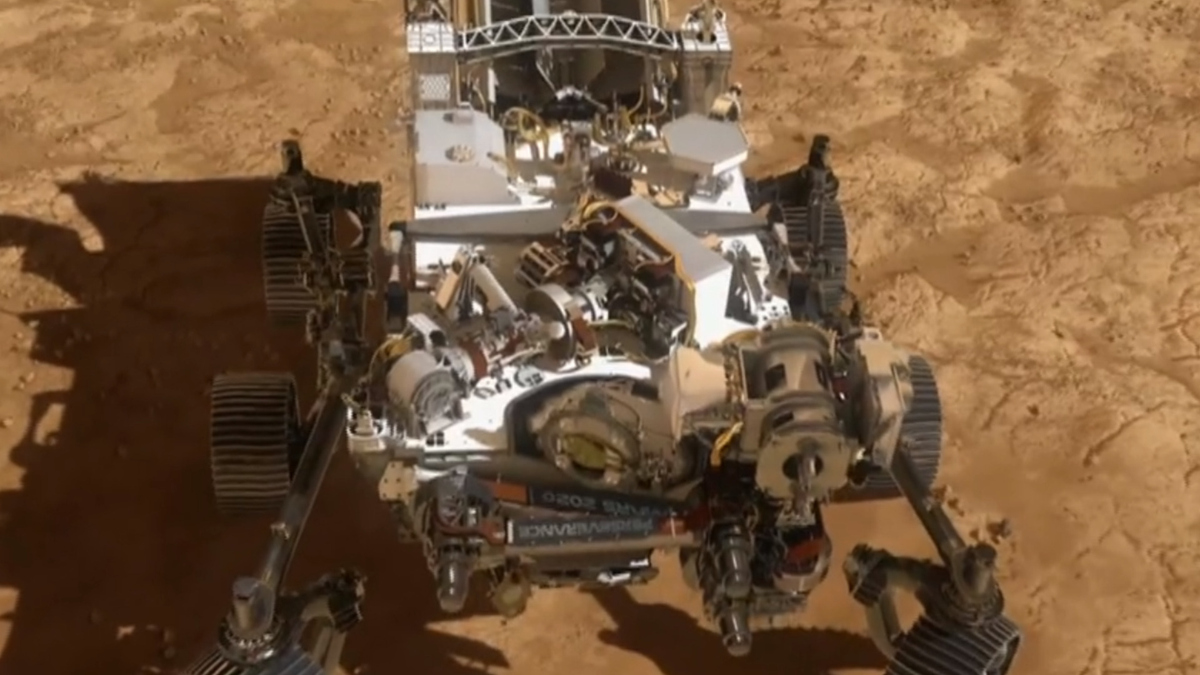 Watch CBS Evening News: NASA's Perseverance rover completes Mars ...