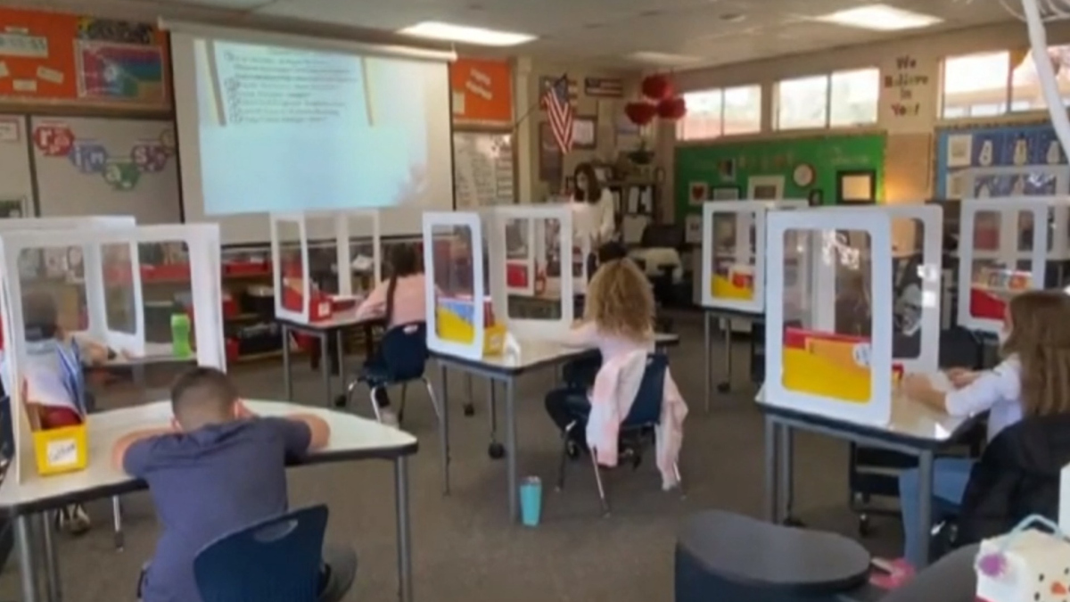 Watch CBS Evening News: CDC eases school social distancing guidelines ...