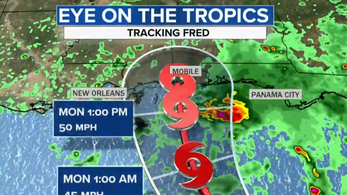 Watch CBS Evening News: Florida braces for Tropical Depression Fred ...