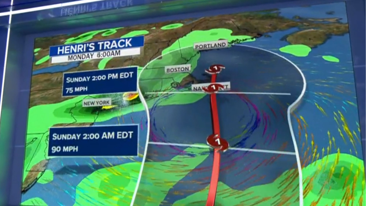 Watch CBS Evening News: Tropical Storm Henri could soon impact ...