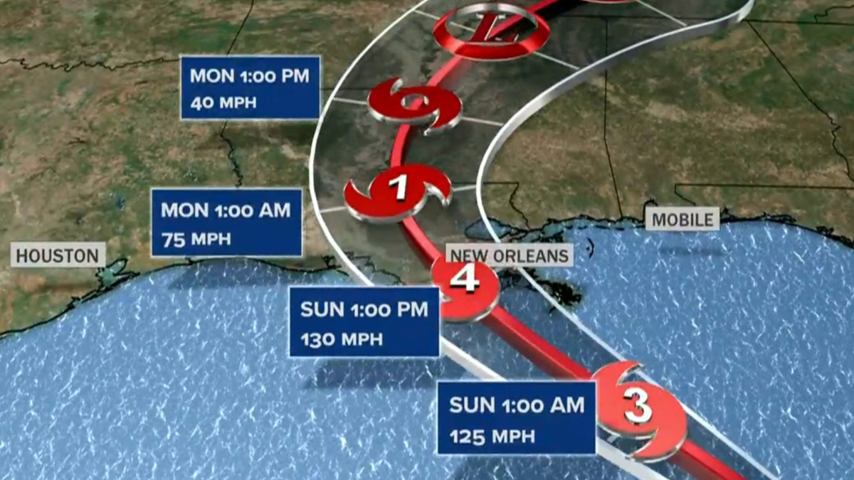 Watch CBS Evening News: Hurricane Ida could make landfall as Category 4 ...