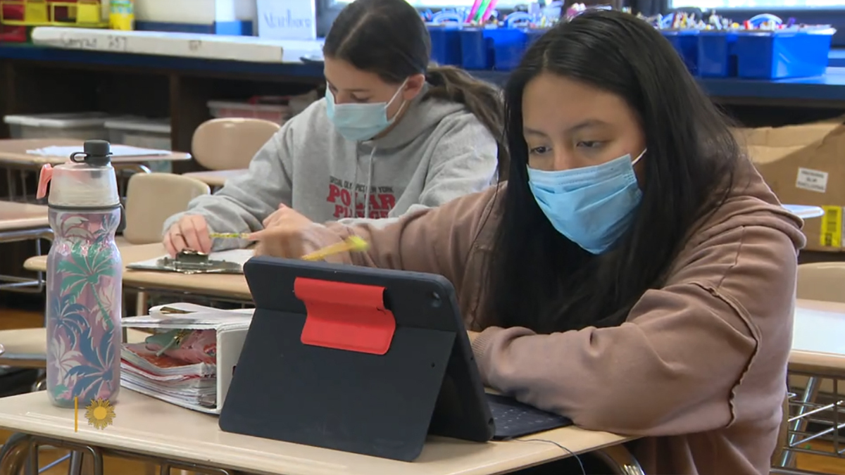 Watch Sunday Morning: Taking the masks off: Schools look beyond COVID ...