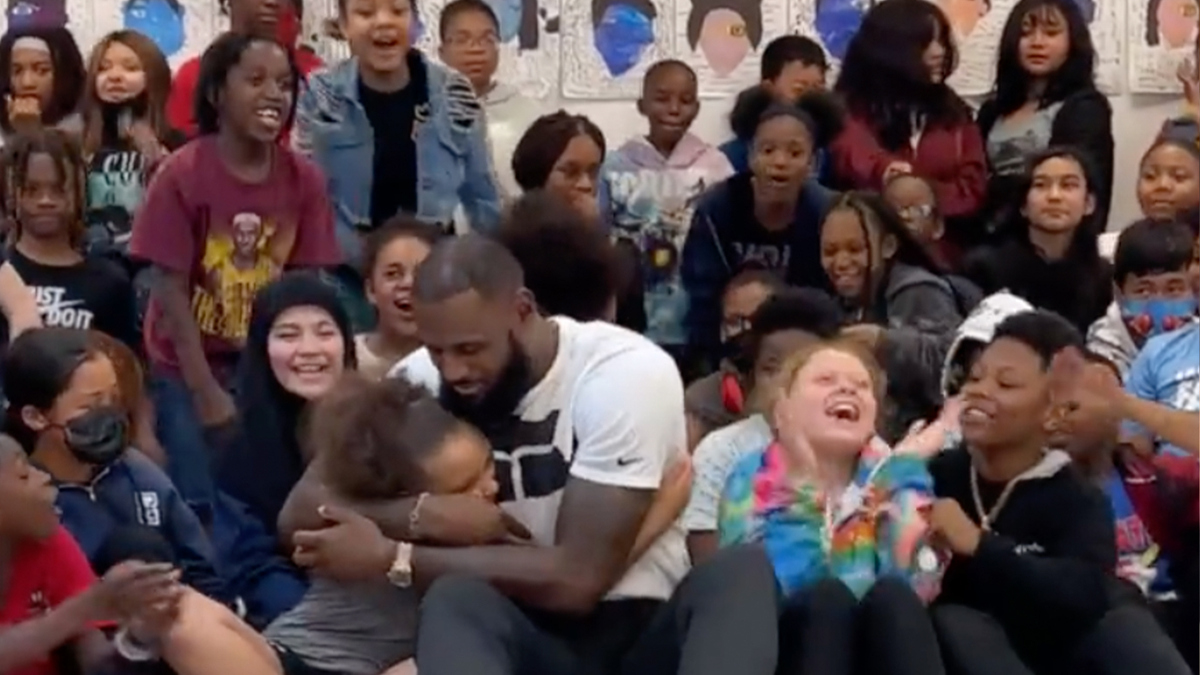 Watch The Uplift LeBron James surprises kids - Paramount+