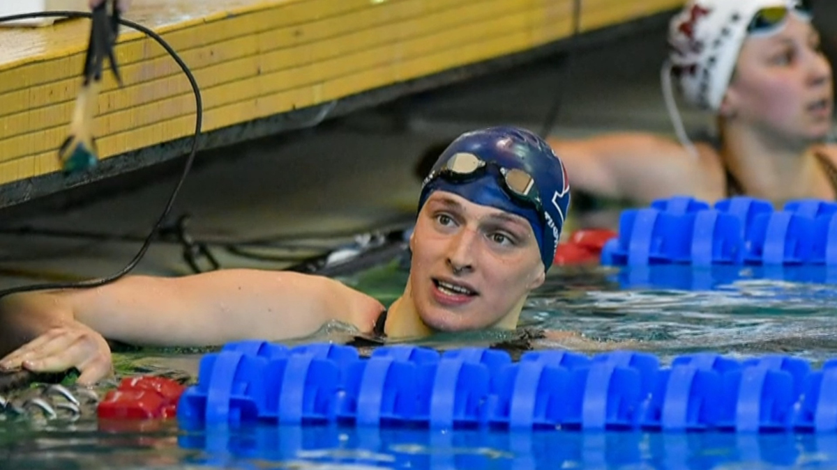 Watch CBS Evening News: World swimming bans certain trans athletes ...