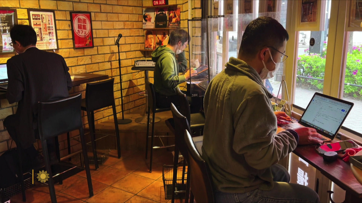 Watch Sunday Morning: A Tokyo café where customers are on deadline ...