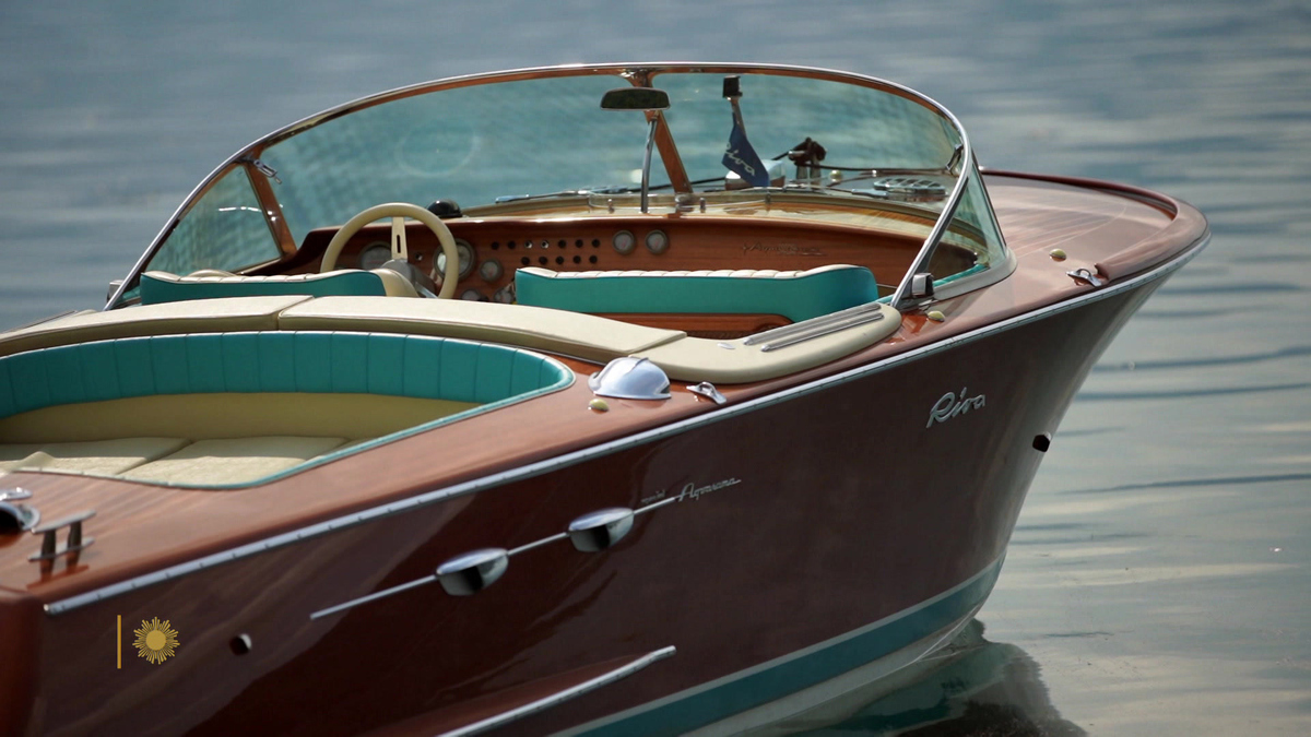 Watch Sunday Morning: Riva boats: An Italian "Cadillac on the water ...