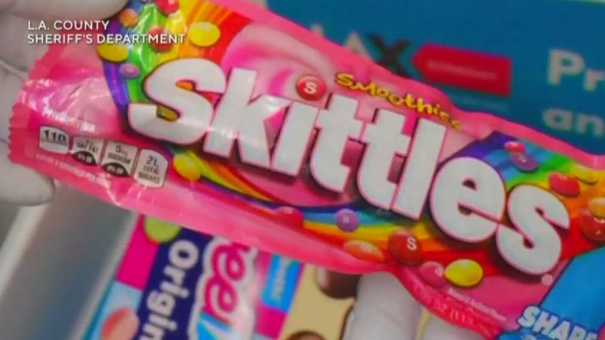 Watch CBS Evening News: Fentanyl hidden in candy bags seized at airport ...