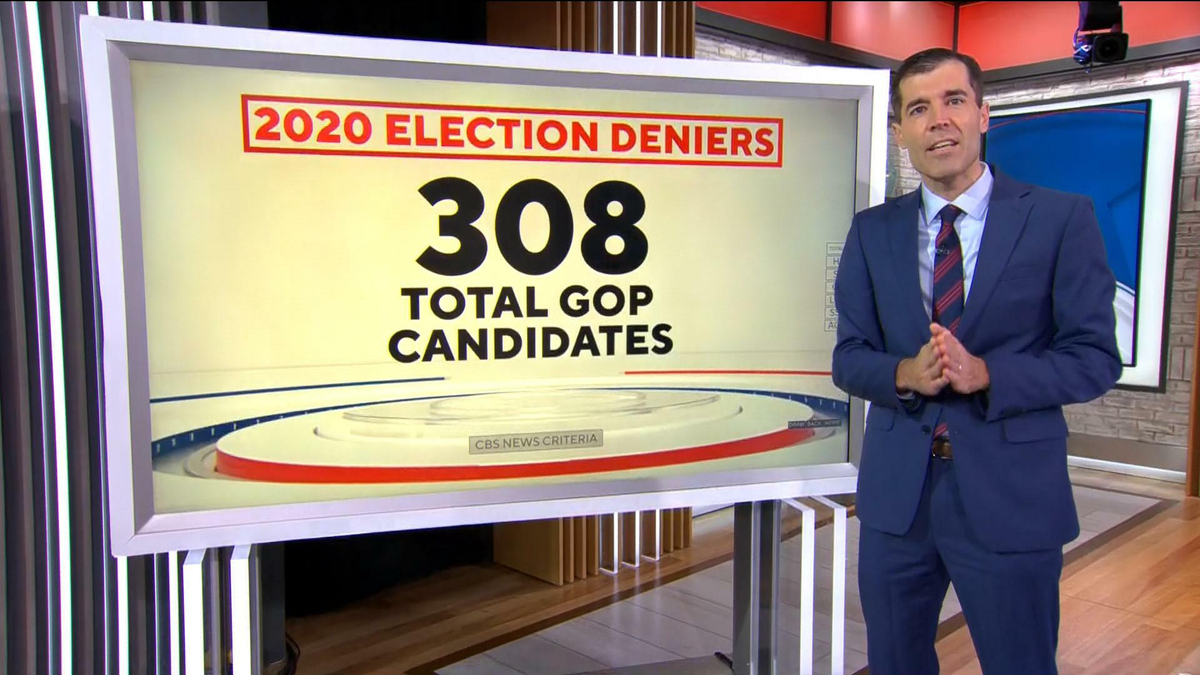Watch CBS Mornings: More than 300 election deniers on the ballot - Full ...