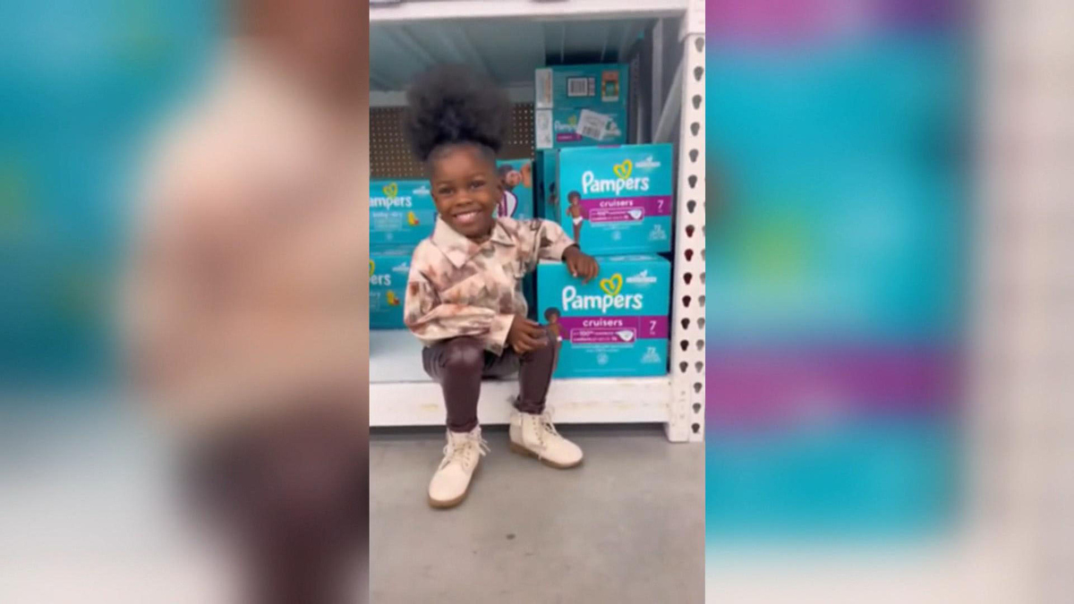 Watch CBS Mornings: Girl thrilled to see her photo on Pampers box ...