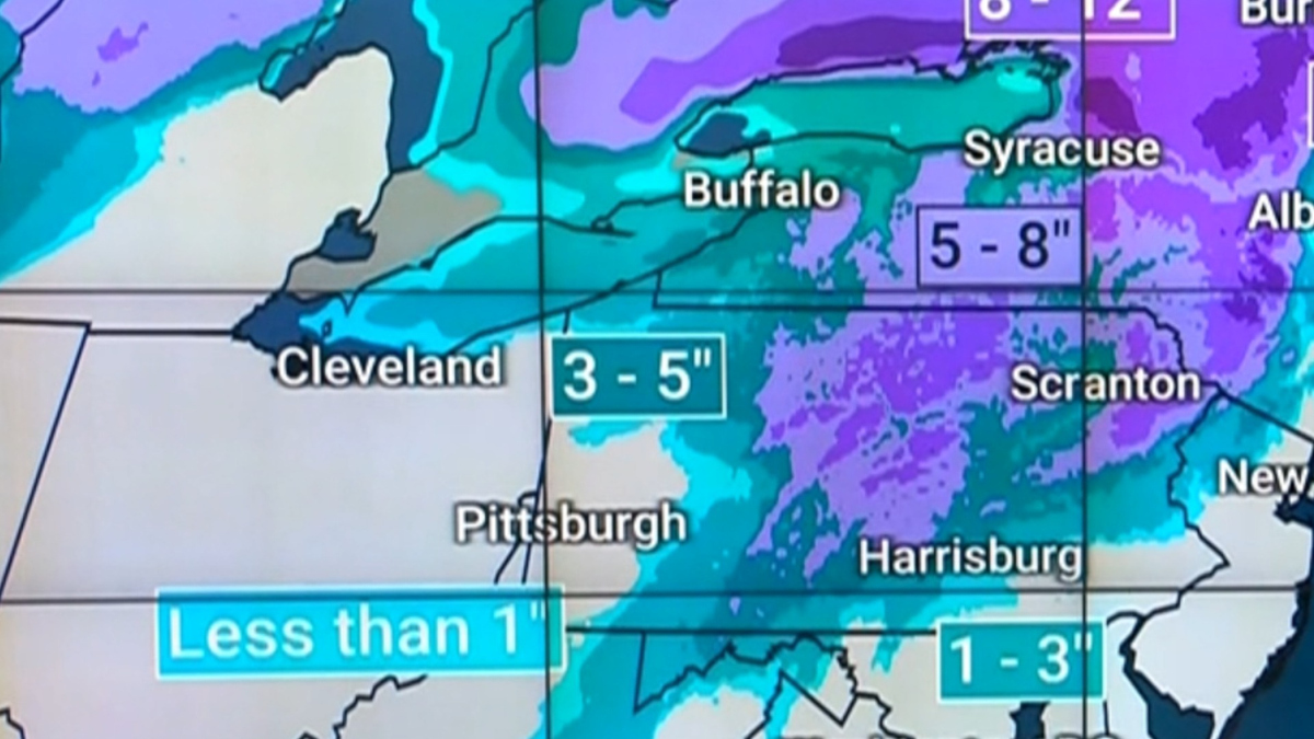 Watch CBS Evening News: Tracking the winter storm as it moves east ...
