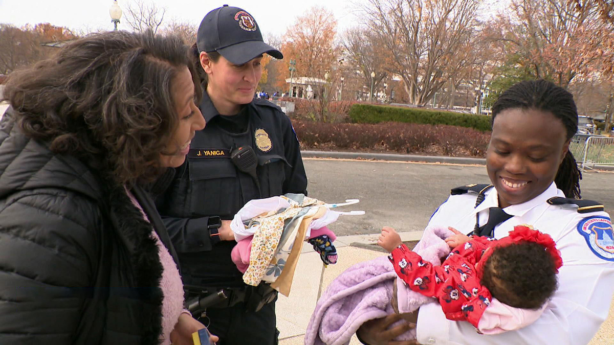 Watch CBS Saturday Morning: Cops deliver baby outside U.S. Senate ...