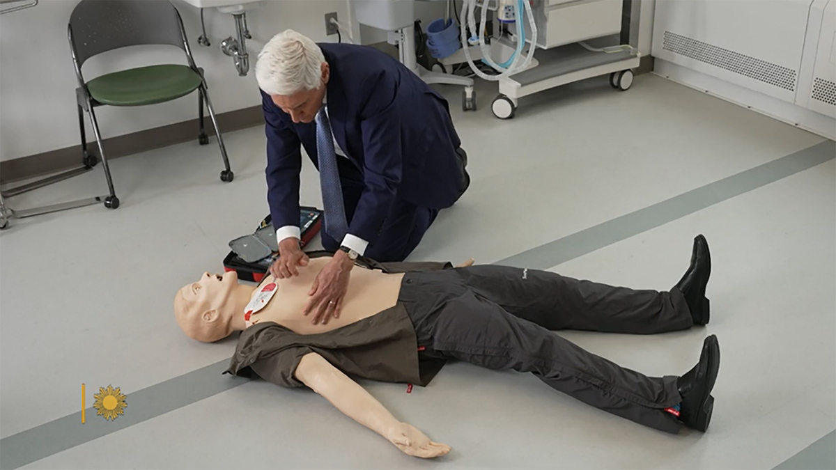 Watch Sunday Morning: How to use an AED in cases of cardiac arrest ...