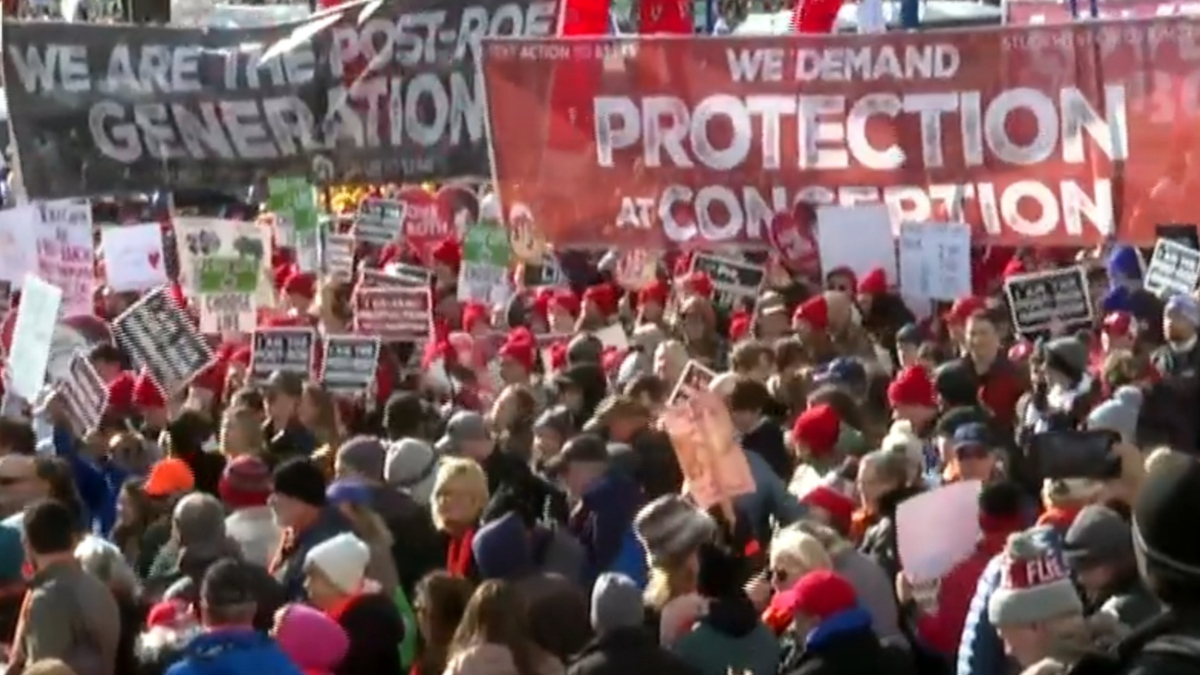 Watch CBS Evening News: March for Life returns to Washington, D.C ...