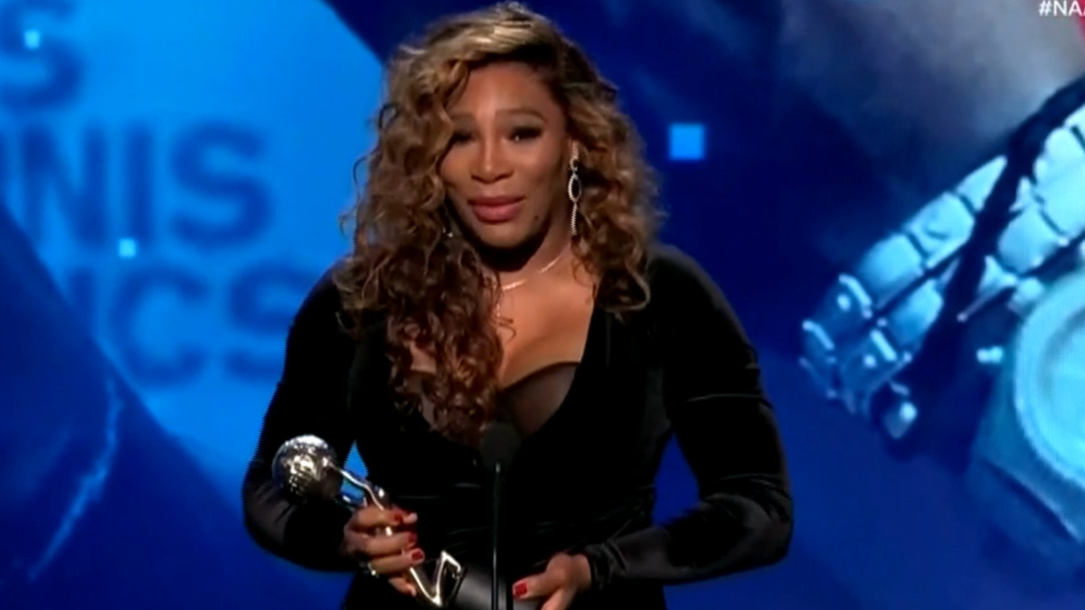 Watch CBS Evening News: Serena Williams honored at NAACP Image Awards ...