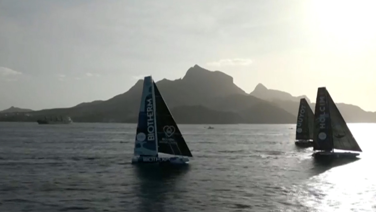 Watch CBS Evening News: Global sailing competition collects climate ...