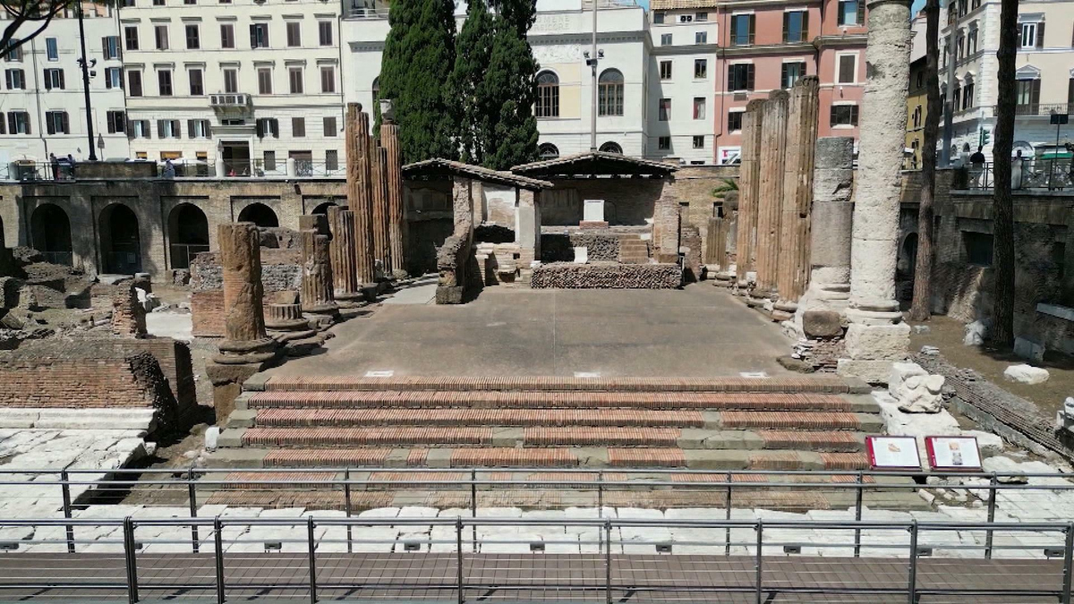 Watch CBS Saturday Morning: Ancient Roman square opens to the public ...