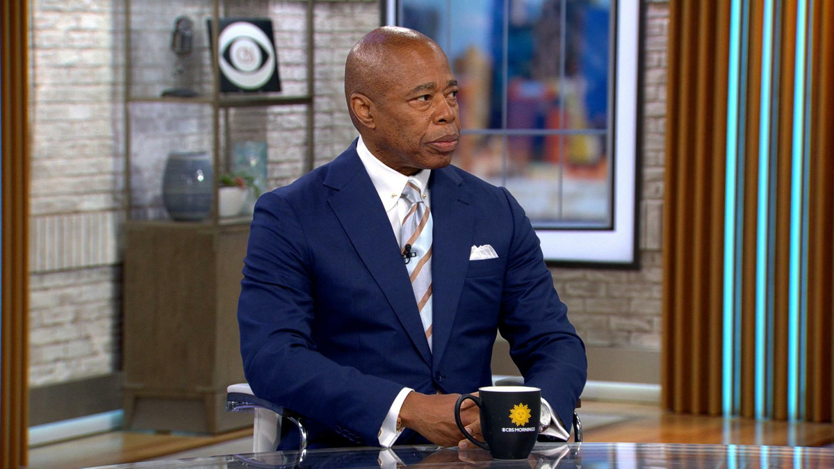 Watch CBS Mornings: NYC Mayor Adams on influx of asylum seekers - Full ...