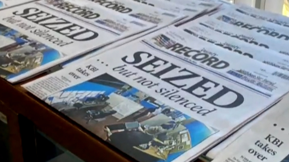 Watch CBS Evening News: Insufficient evidence for newspaper raid - Full ...