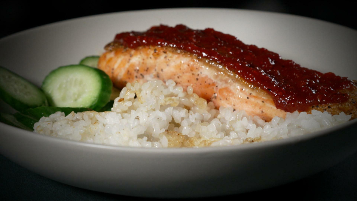 Watch CBS Mornings Recipe for gochugaru salmon - Paramount+