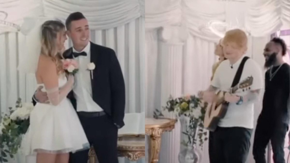 Watch The Uplift: Ed Sheeran crashes Vegas wedding - Full show on CBS