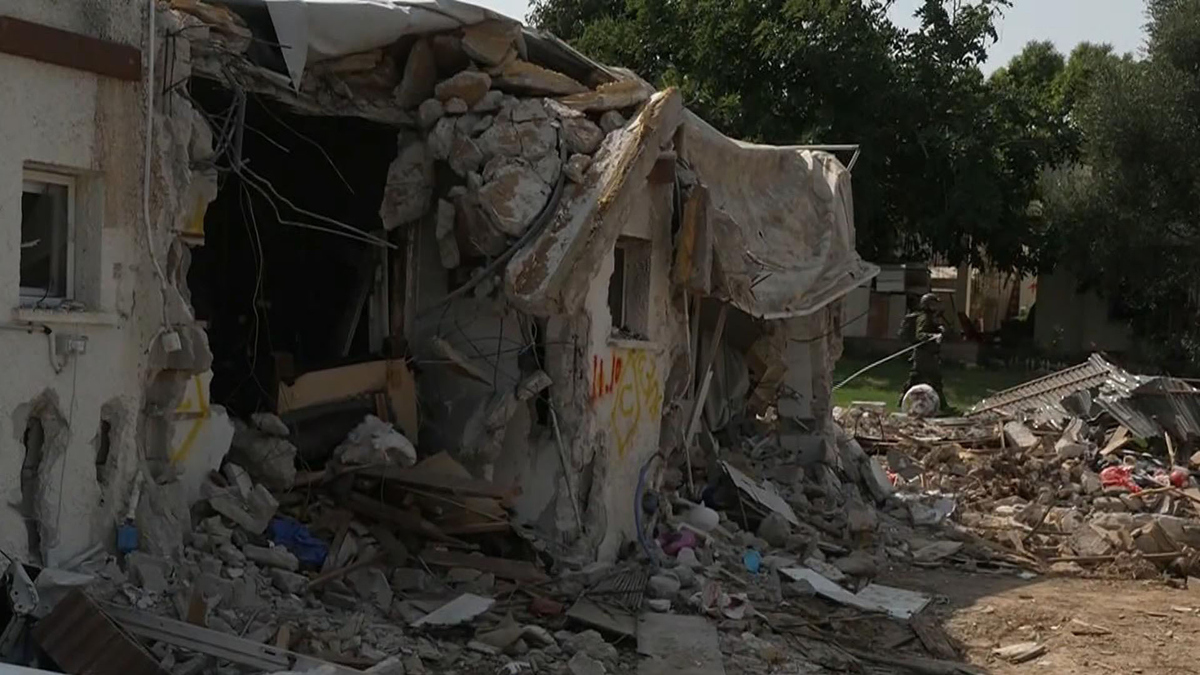Watch CBS Mornings Season Episode : Blackened ruins, devastation at Kfar Aza kibbutz, site of ...
