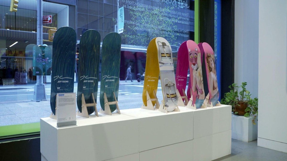 Watch CBS Saturday Morning: Jeff Koons on making skateboard art - Full ...